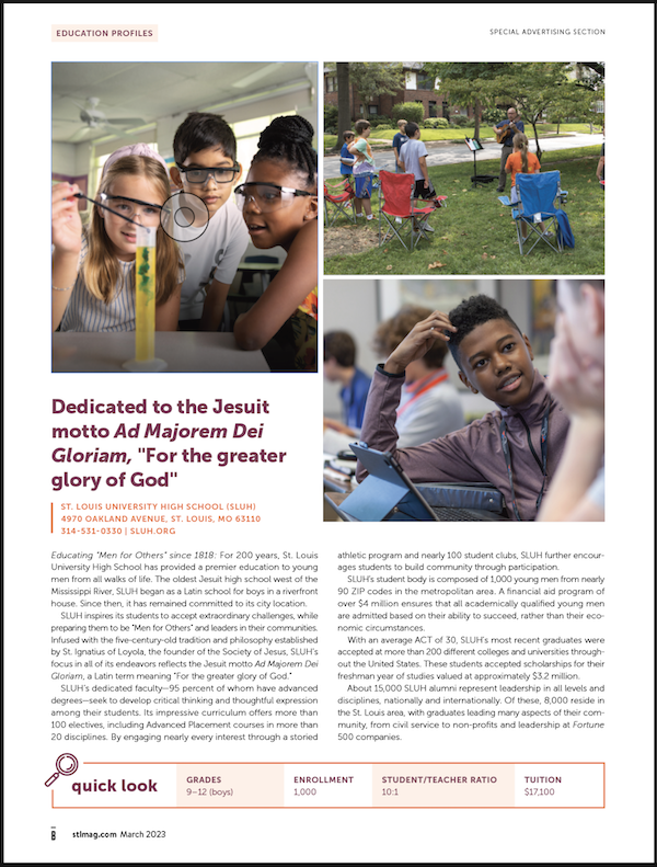 Special Section: School Profile Specs